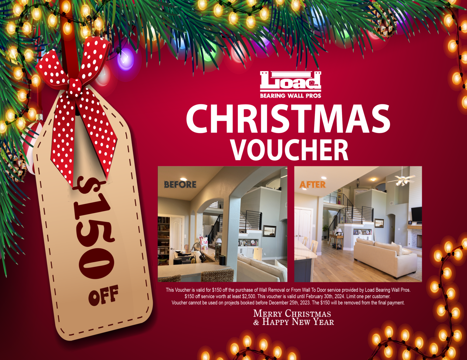 VOUCHER | Load Bearing Wall Pros